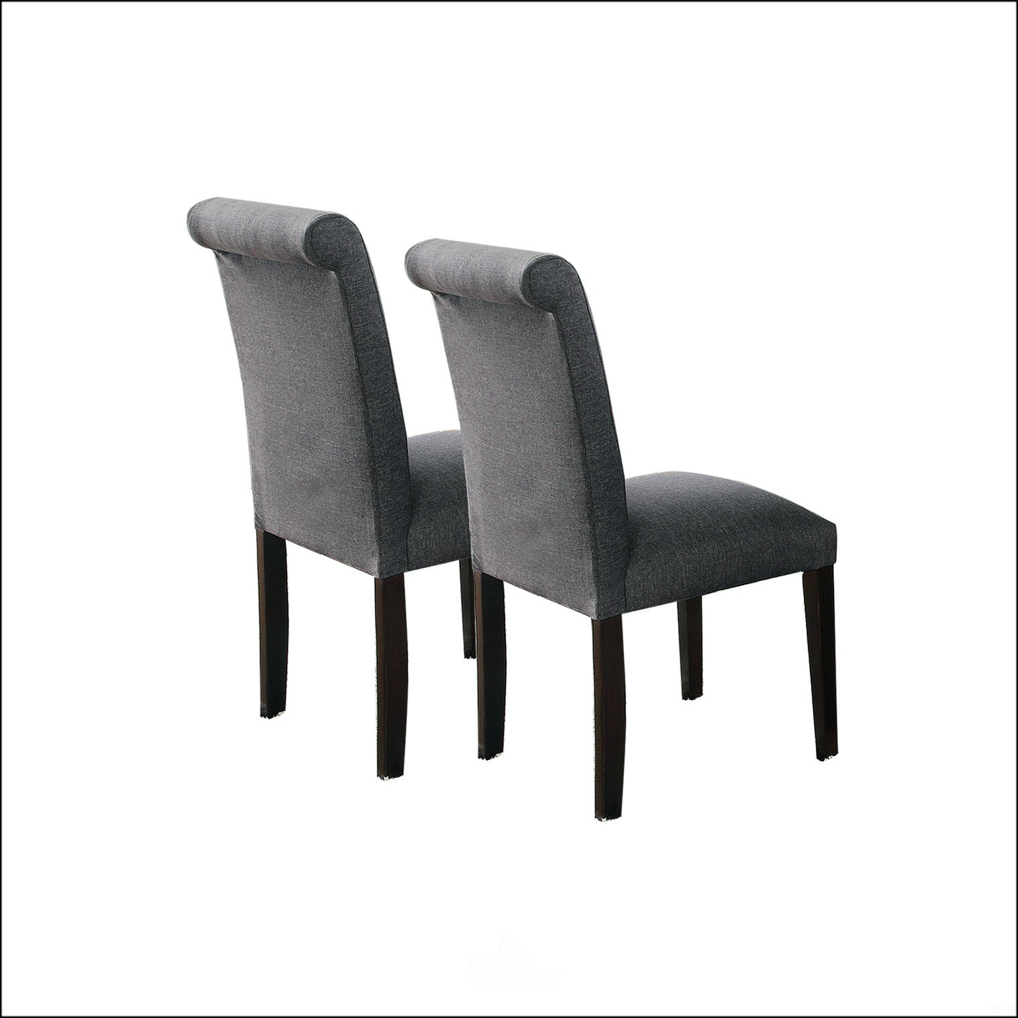 Lark Manor™ Blue Grey Fabric Dining Chairs | Wayfair