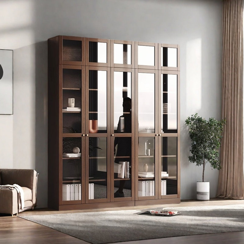 Kaoloupin Modern solid wood high appearance level bookcase | Wayfair