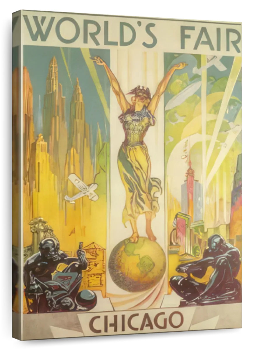 Ebern Designs Tergel Century Of Progress Poster - Wayfair Canada