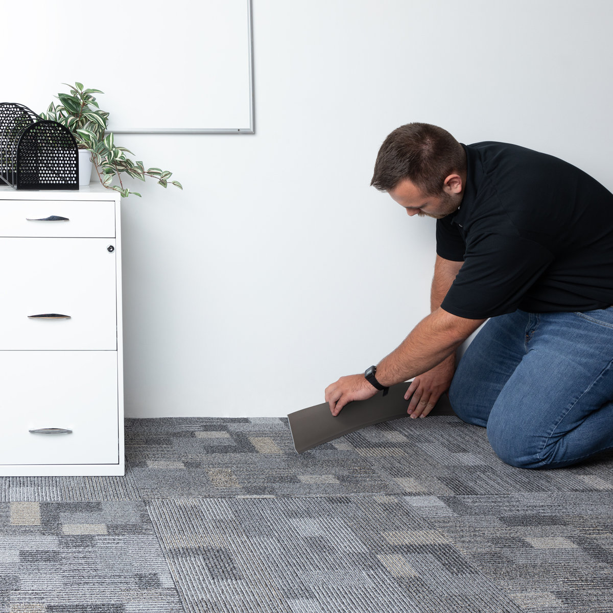 Mohawk vinyl cove wall base 4in W x 48in lengths | Wayfair