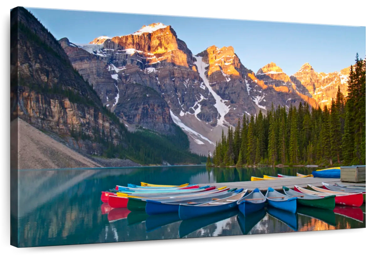 Ebern Designs Senne Canoes In Banff National Park - Wayfair Canada