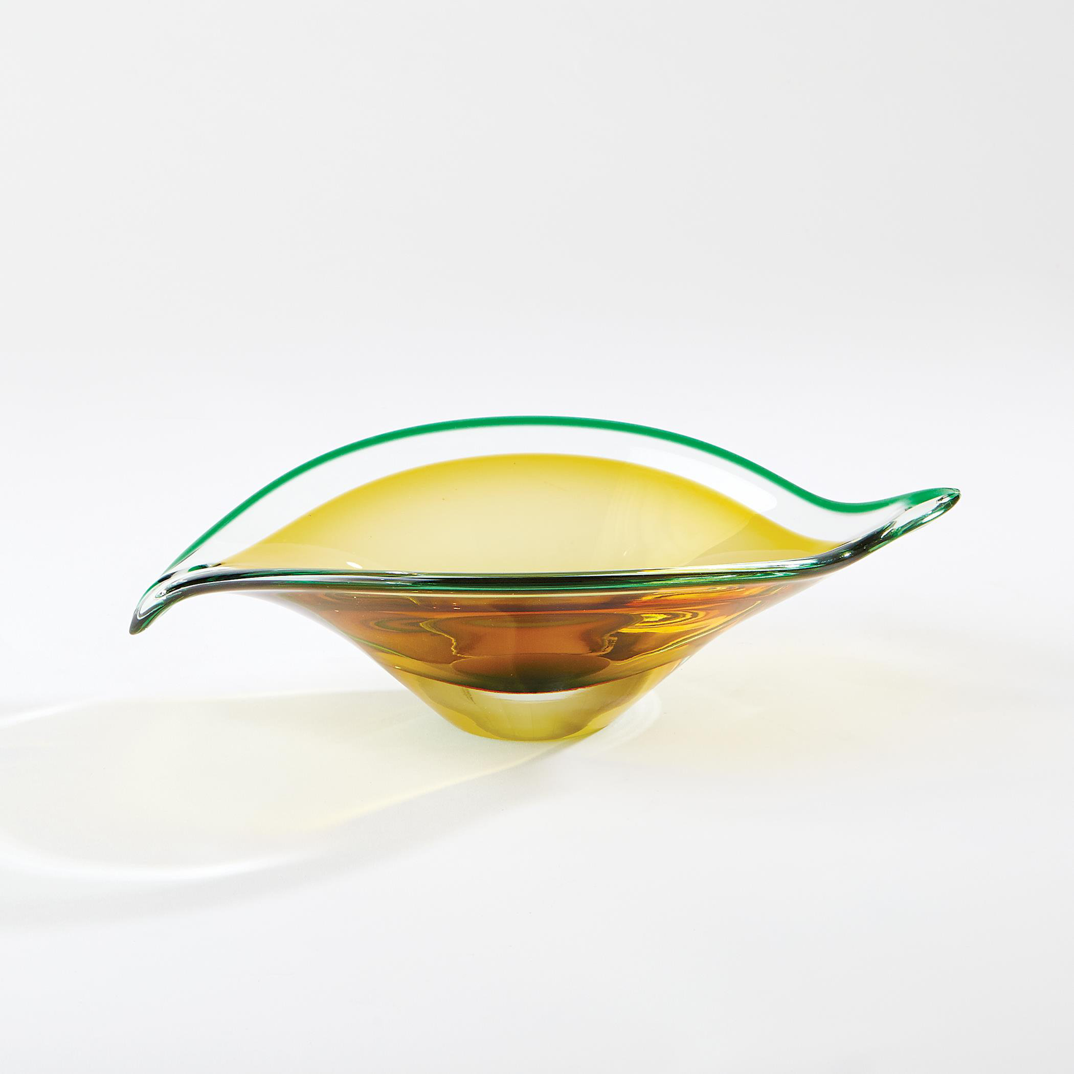 Signature III Bent Leaf Bowl-Celadon-Lg & Reviews | Perigold