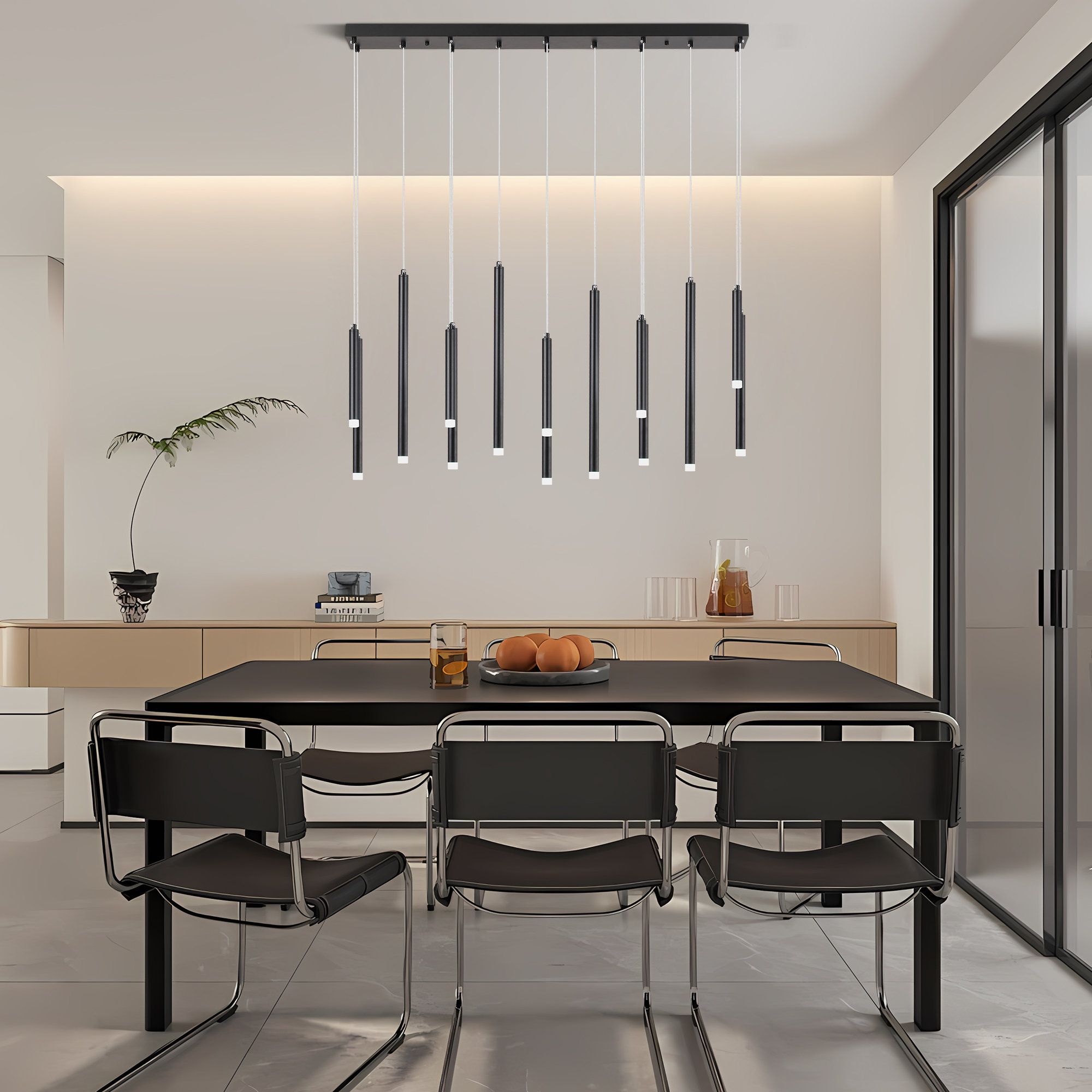 Mercer41 Genia 14 - Light A Tube Flute Integrated LED Led Linear 3000K ...