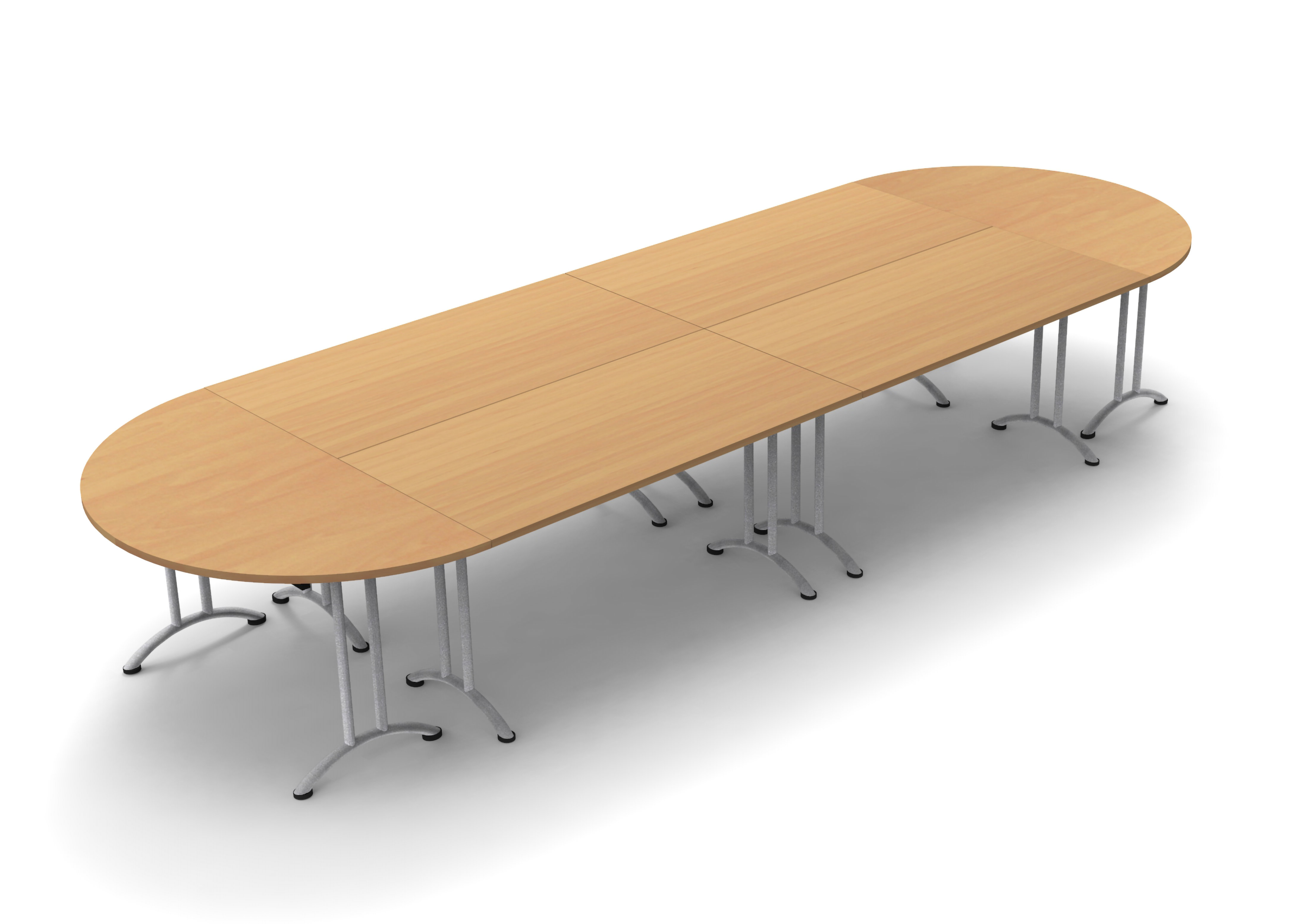 Inbox Zero 14 Person Conference Meeting Tables Complete Tables Set ...