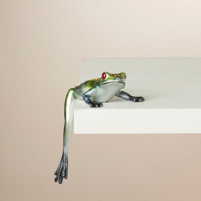 Bay Isle Home Siniard Tree Frog Shelf Sitter Figurine & Reviews | Wayfair