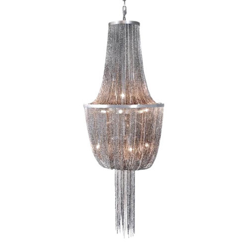 ALAN MIZRAHI LIGHTING Light Black Chain Hanging Outdoor Entertaining ...