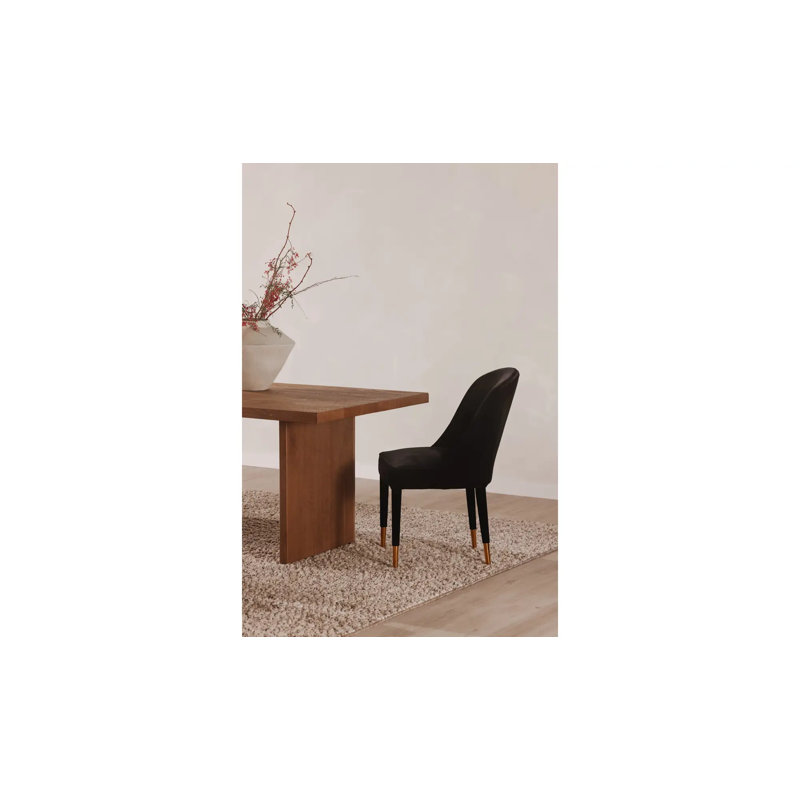 Joss & Main Cognac 96'' Solid Oak Dining Table | Wayfair