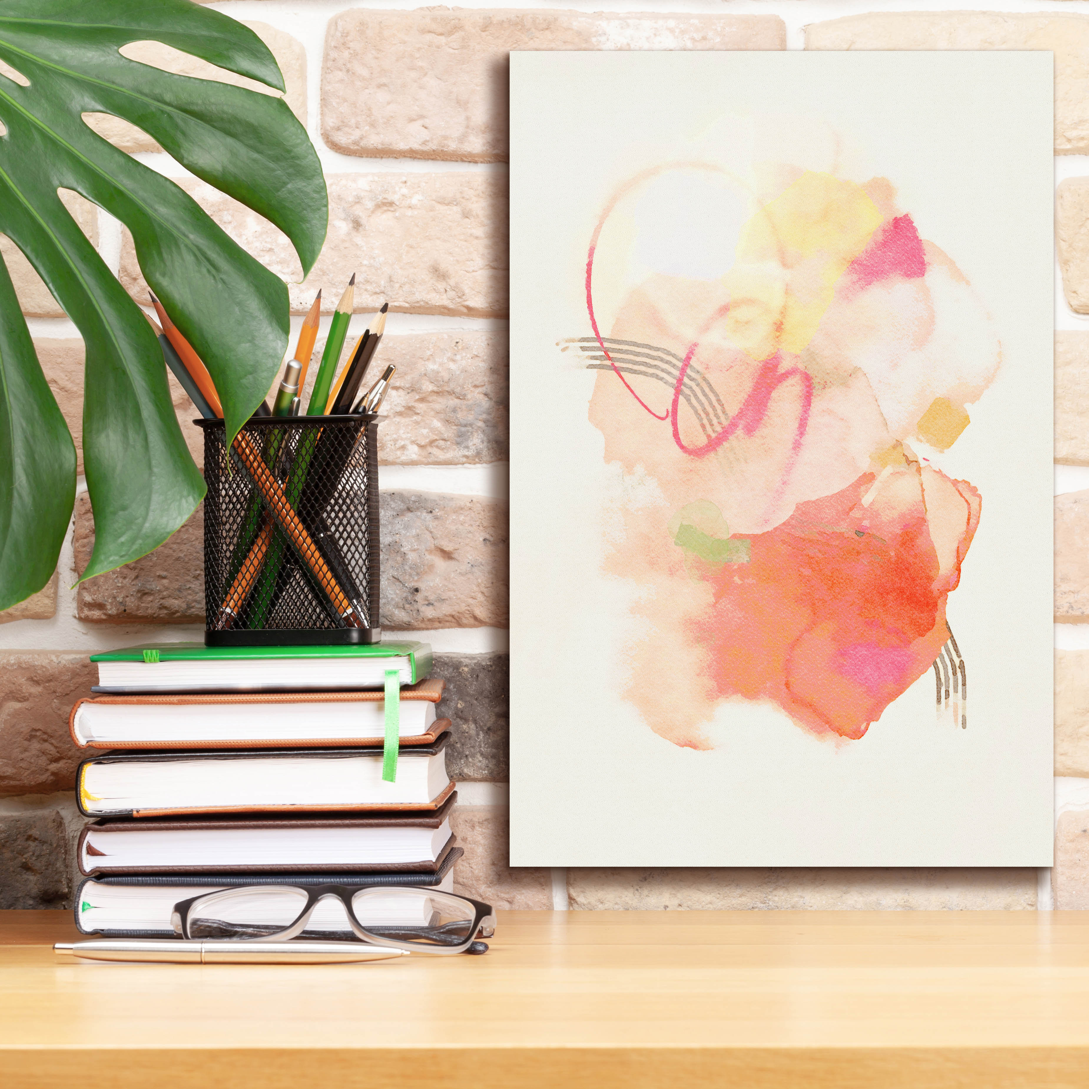 Wrought Studio™ Peachy Keen No 1' by Suzanne Nicoll, Canvas Wall Art ...