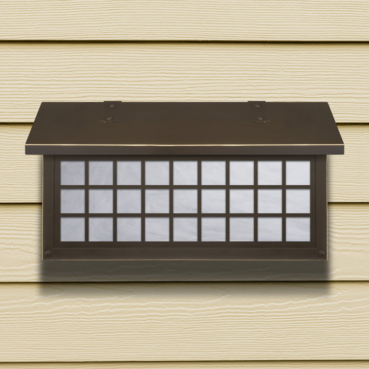 America's Finest Lighting Company Carlo Window Wall Mounted Mailbox ...