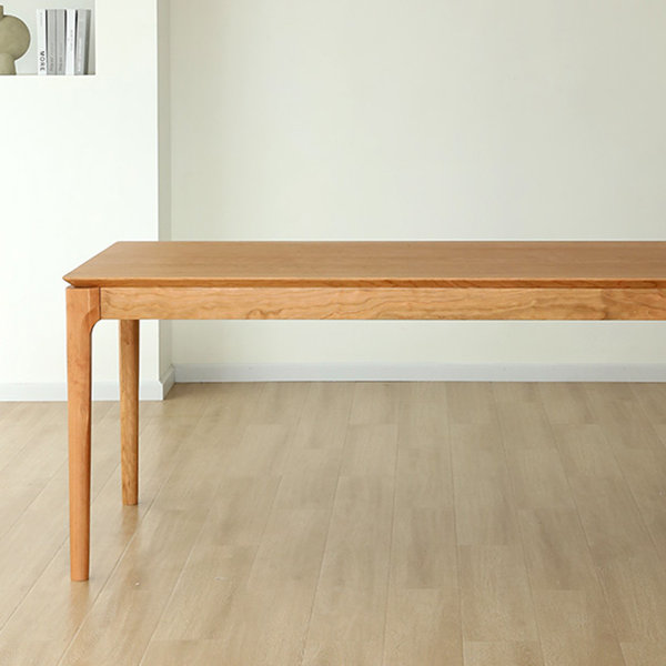 Corrigan Studio® Simple Cherry Wood Solid Wood Log Style Table | Wayfair