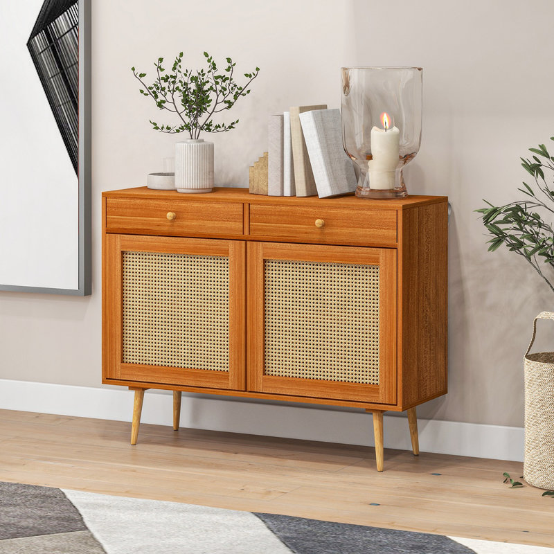 Beachcrest Home™ Bayles 39.25" Wide 2 Drawer Server | Wayfair