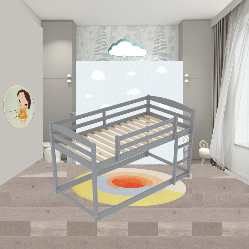 Harriet Bee Faige Twin Bunk Bed by Harriet Bee | Wayfair