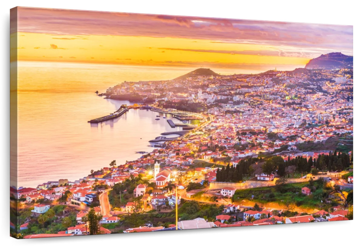 Ebern Designs Vanna Madeira Seaside Town - Wayfair Canada