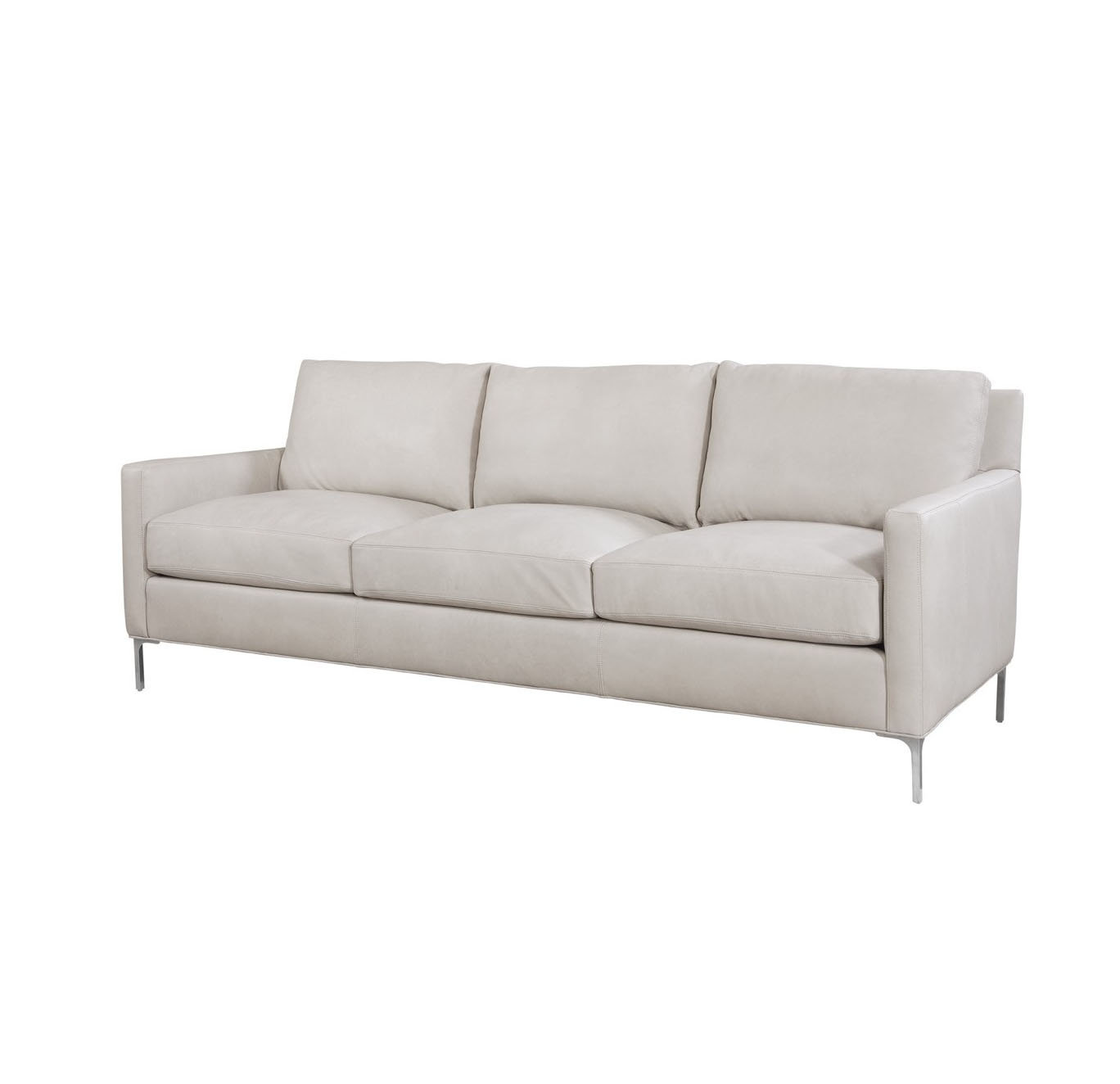 Spectra Home Turner 86" Leather Sofa | Wayfair