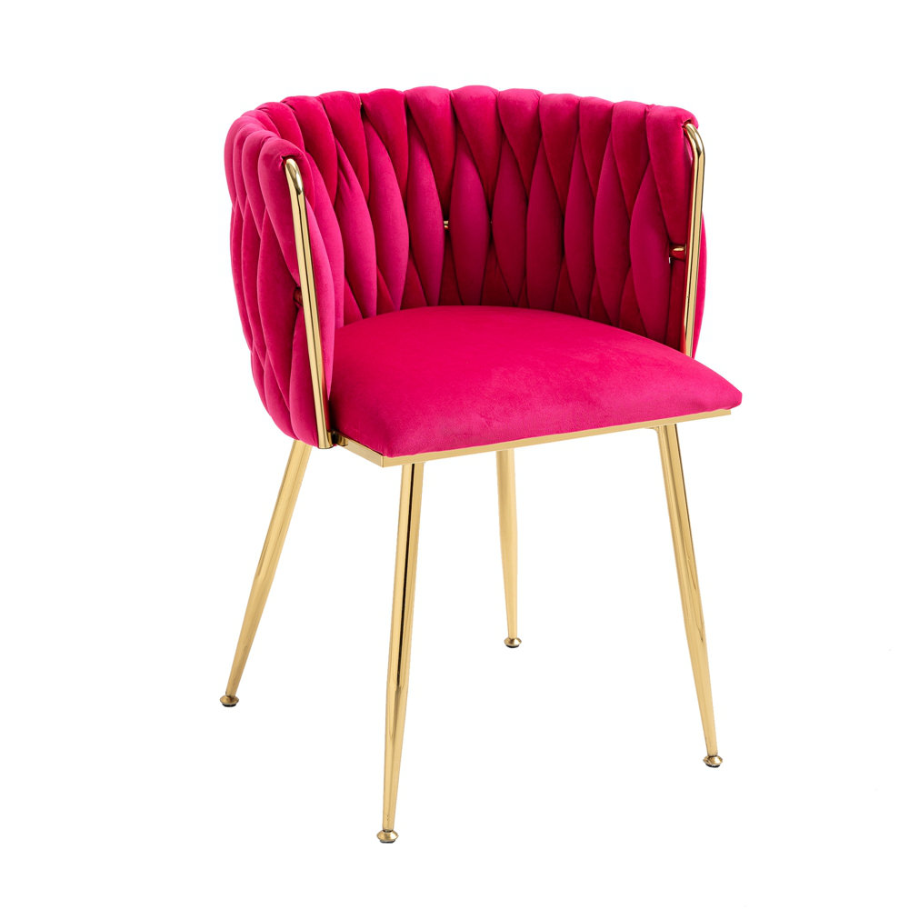 Everly Quinn Charae modern dining chairs,velvet dining chair,kitchen ...