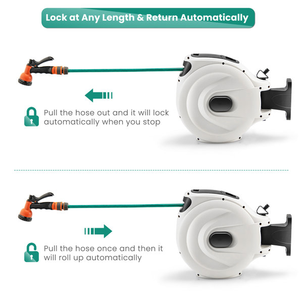 Wayfair Samples Metal Hose Reel | Wayfair.co.uk