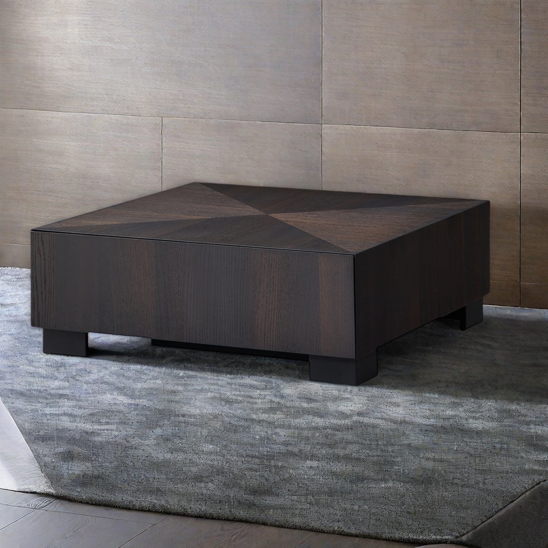 Wu's StylishVault Very simple square coffee table | Wayfair