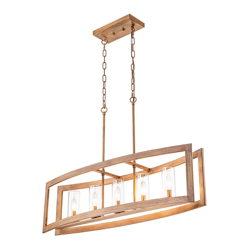 Latitude Run® Donique 5 - Light Kitchen Island Pendant & Reviews | Wayfair