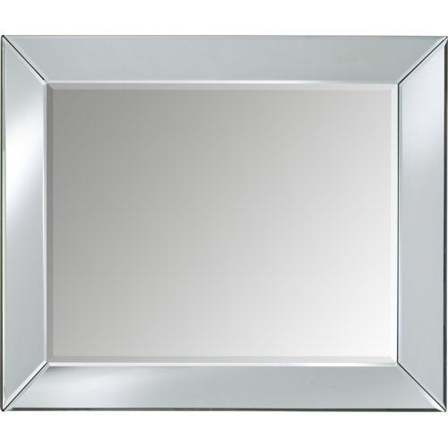 Alcott Hill® Molden Glass Rectangle Wall Mirror & Reviews | Wayfair