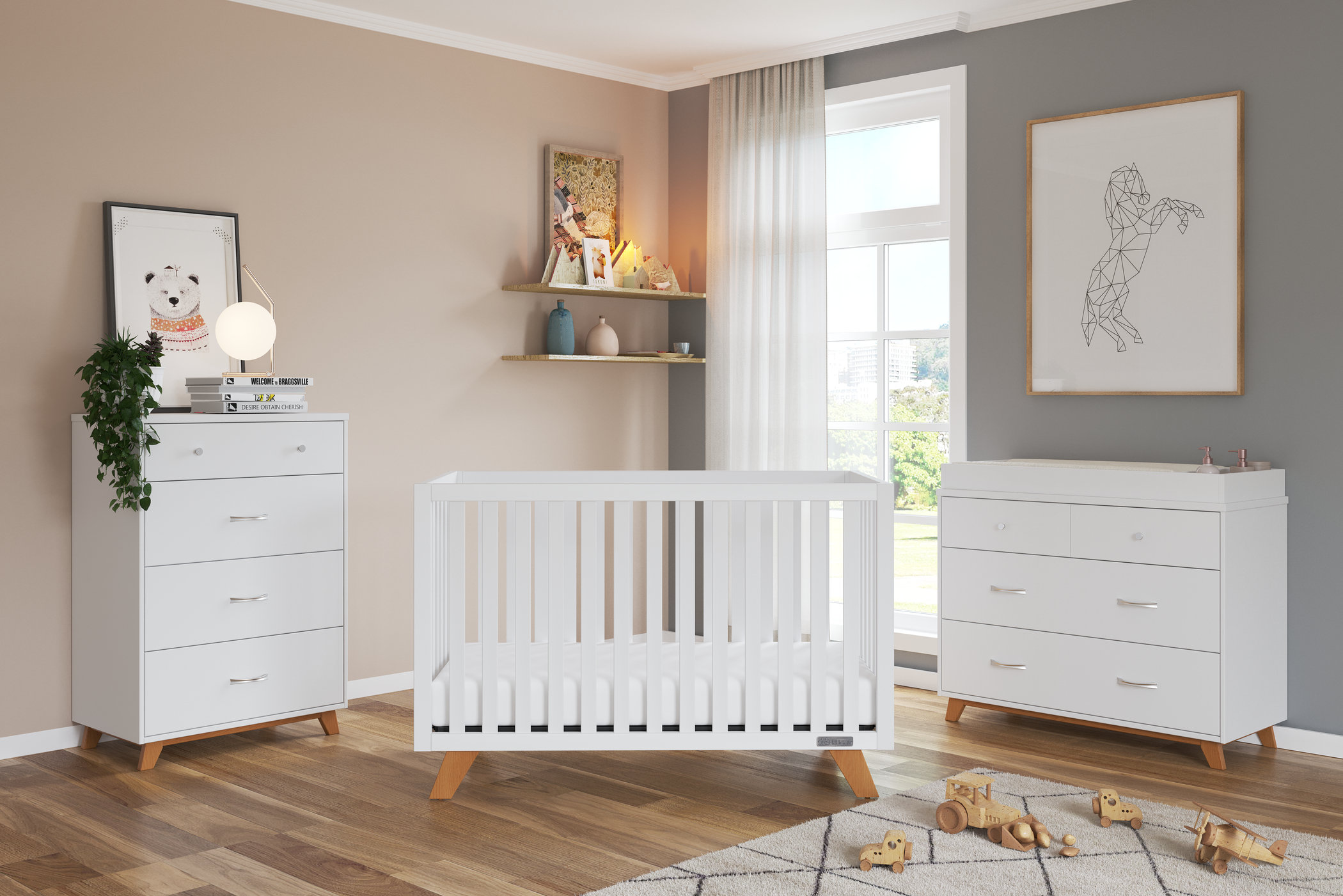 Child Craft Soho 3 Piece Nursery Set & Reviews - Wayfair Canada