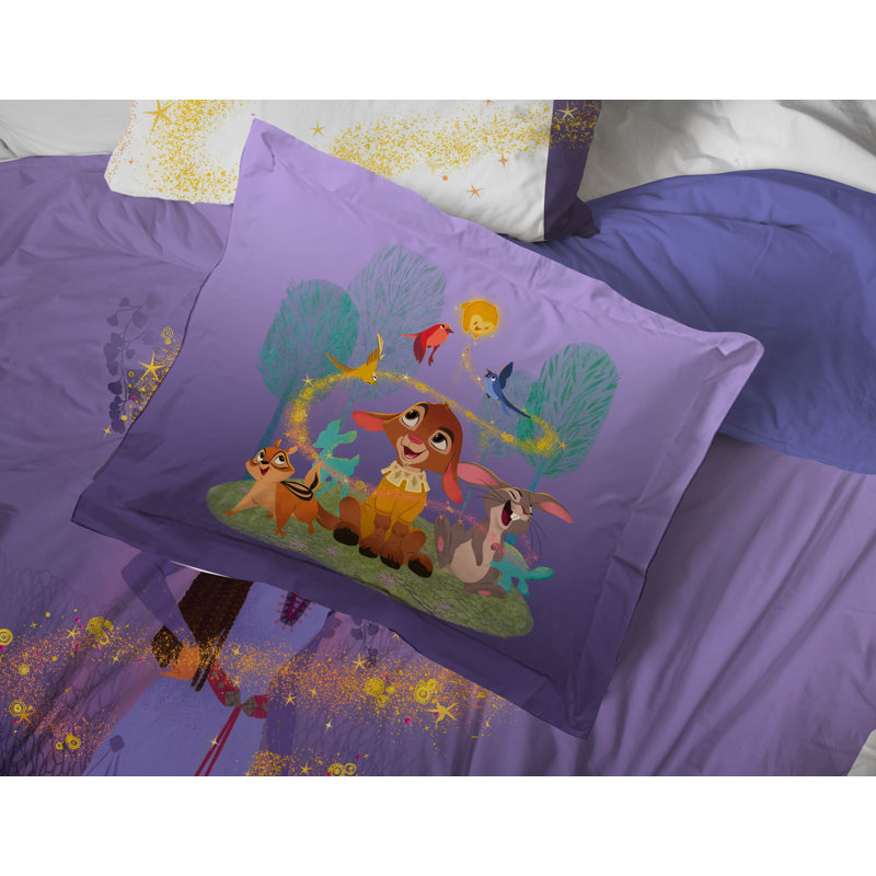 Disney Wish Shine on Star Bed Set w/ Sham | Wayfair