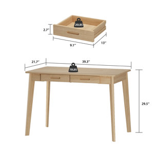 George Oliver Caidence Computer Desk & Reviews | Wayfair