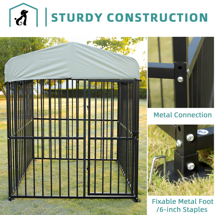 Meetwarm Large Outdoor Dog Pen & Reviews | Wayfair
