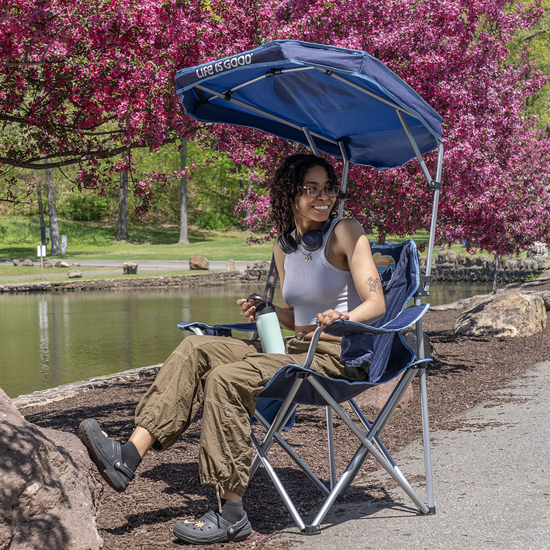 Rio Brands Life is Good Heavy Duty Max Shade Chair | Wayfair
