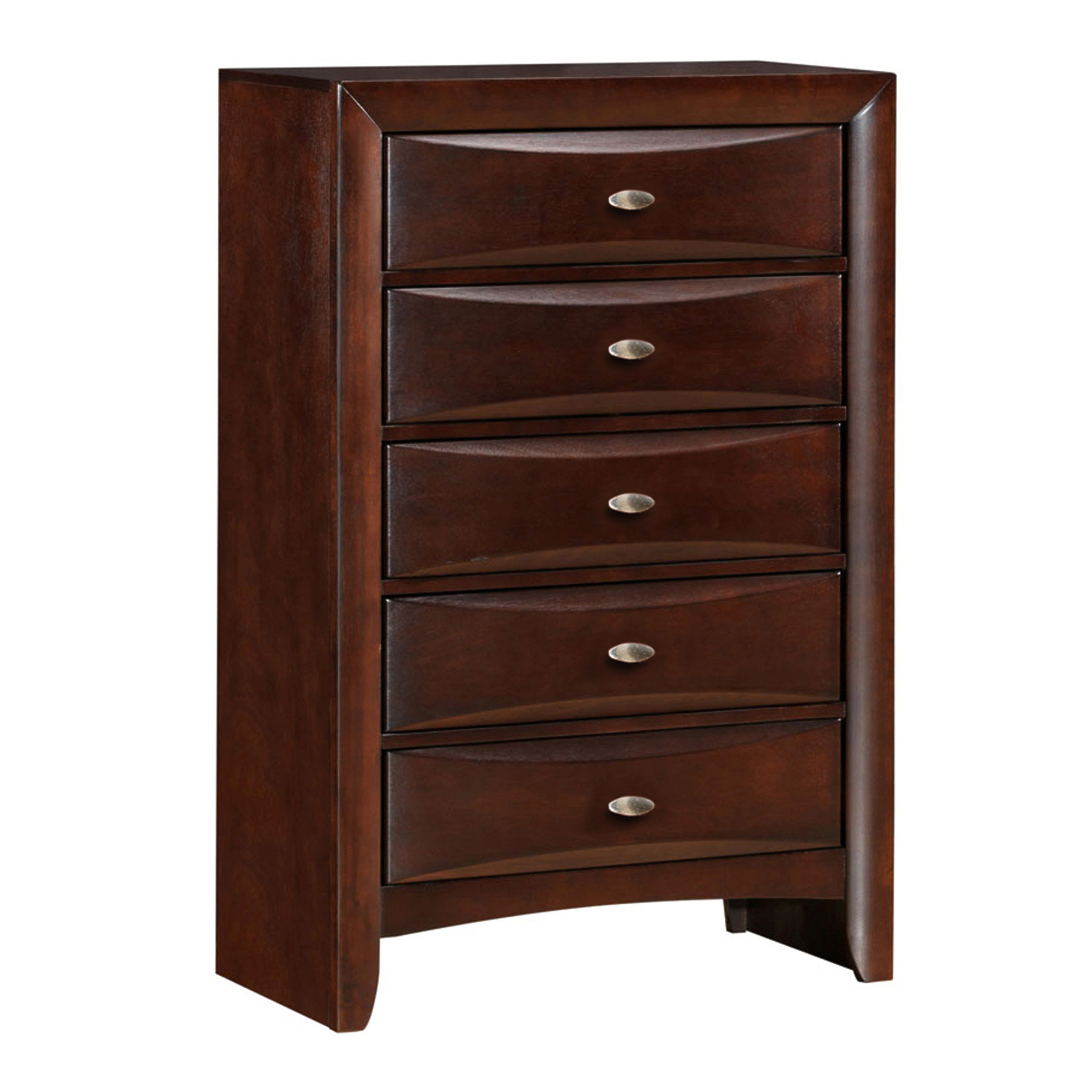 House of Hampton Charming Espresso Chest With Ample Storage And Fine ...