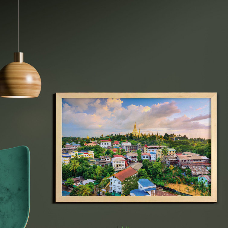 Bless international Printed Fabric Poster Framed On Fabric Print ...