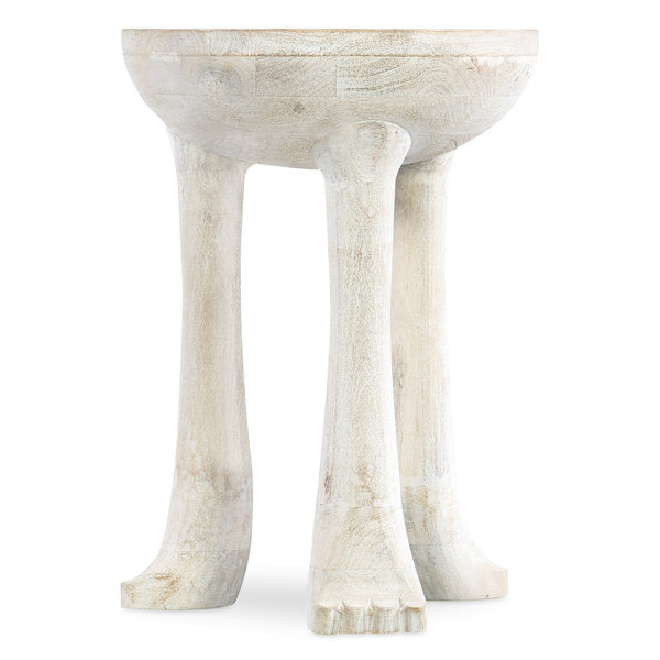 Hooker Furniture Commerce and Market Yeti Solid Wood 3 Legs End Table ...