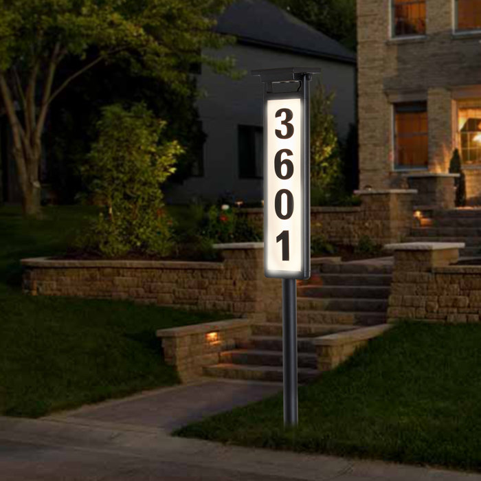 KANSTAR Rectangle Address Plaque Frame & Reviews | Wayfair