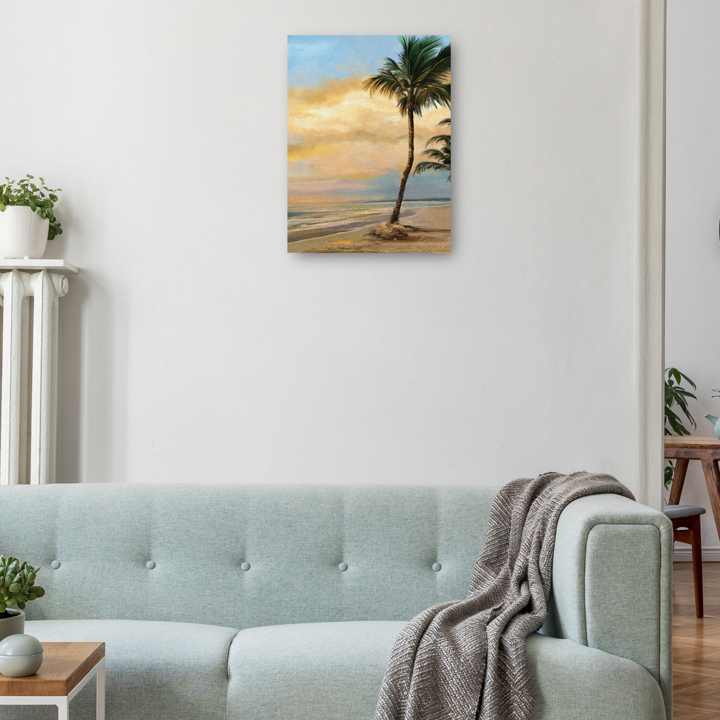 Bay Isle Home™ Tropical Dawn Crop by Studio Arts Canvas Art Print | Wayfair