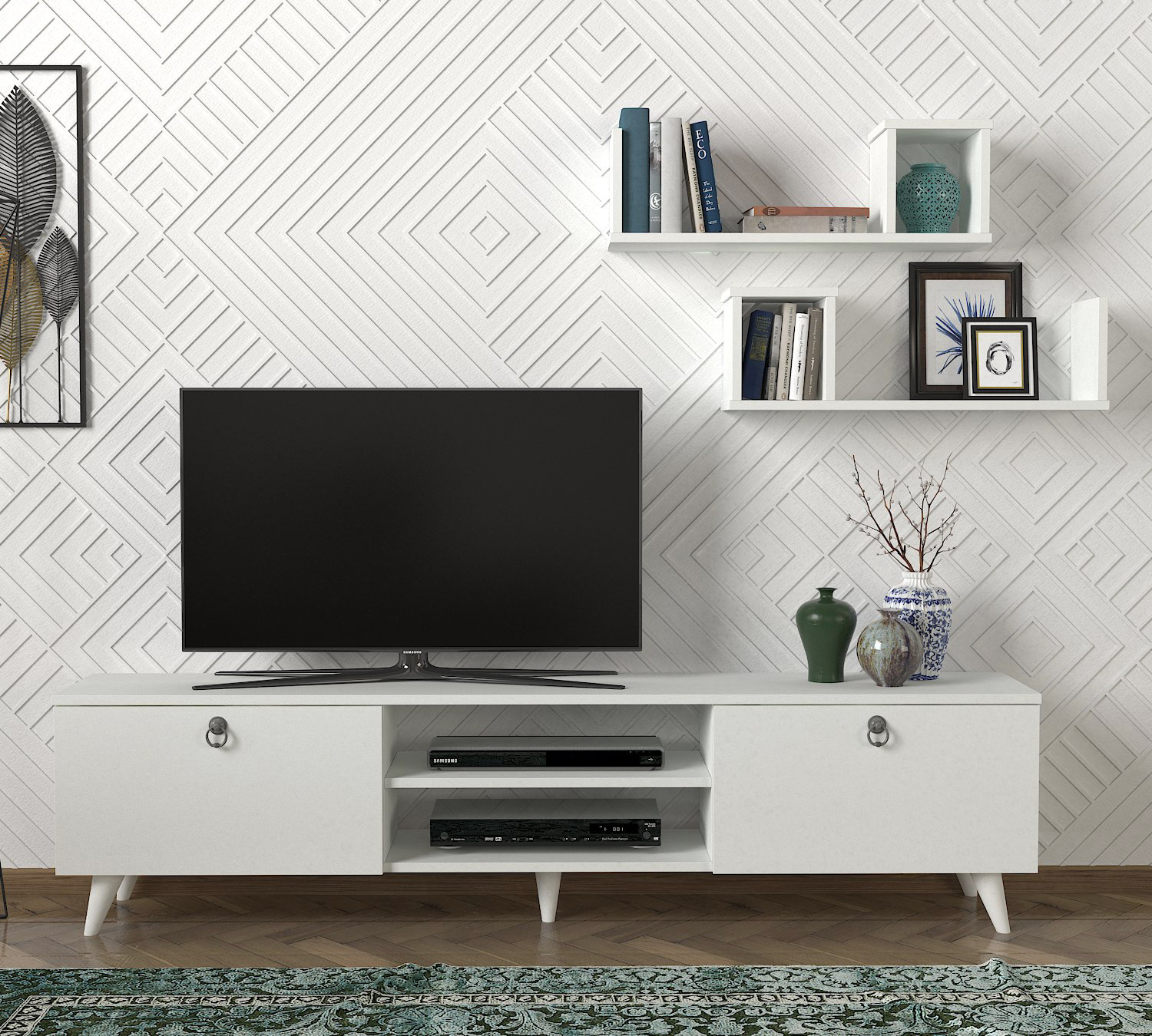 Kybele Decor TV Stand for TVs up to 78" | Wayfair
