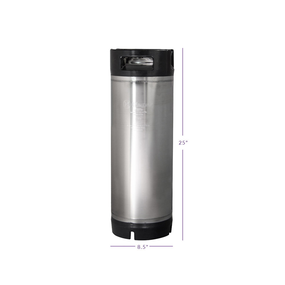 Kegco Stainless Steel Keg - Wayfair Canada
