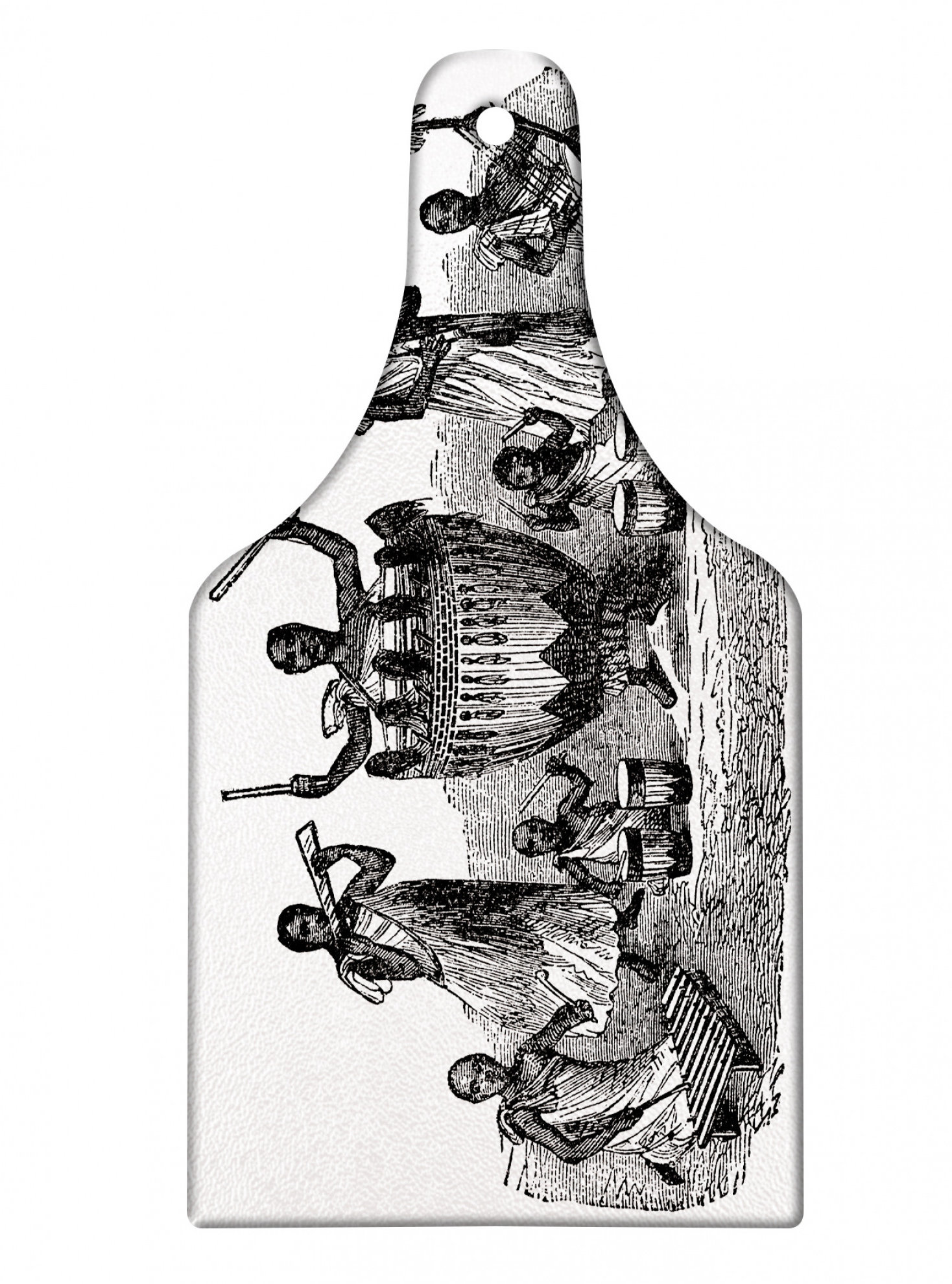 East Urban Home Glass Drums Cutting Board | Wayfair