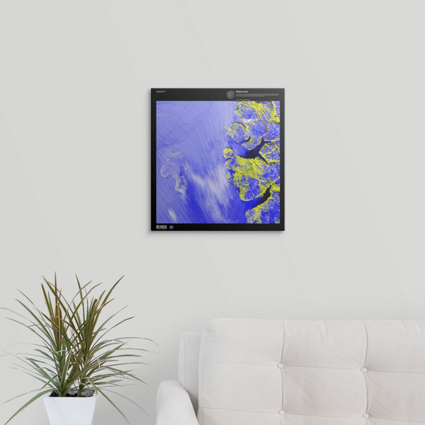 Great Big Canvas Meighen Island - USGS Earth Print - Wayfair Canada