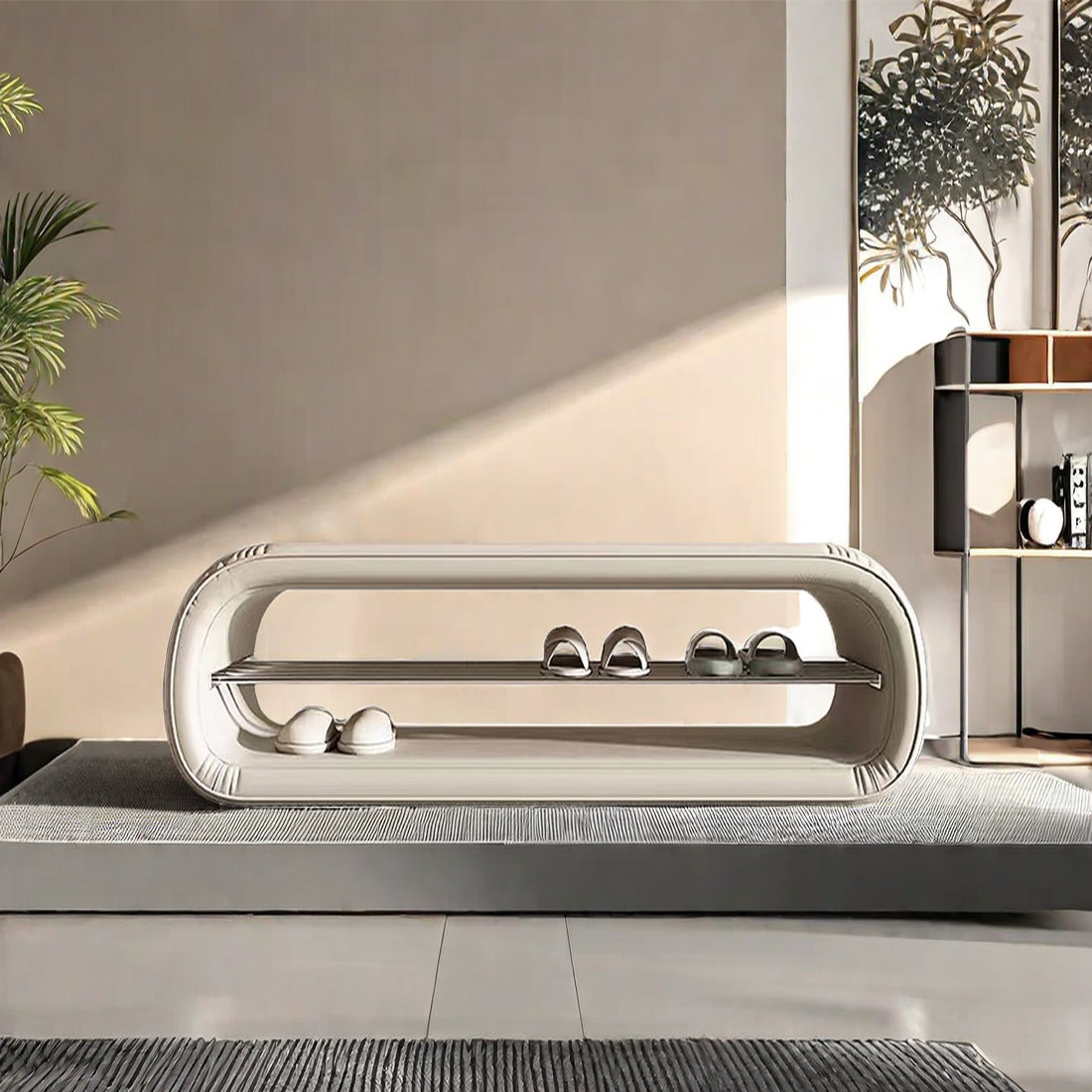 DICIXA Simple Shoe Change Stool | Wayfair