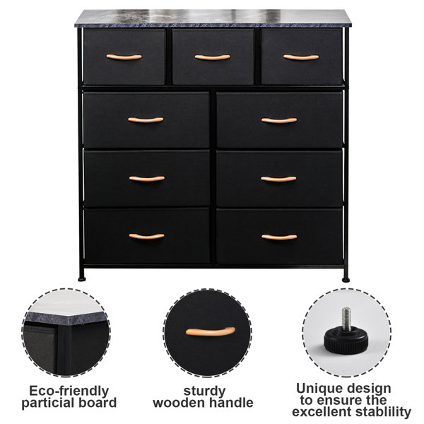 Rebrilliant Matherly 9 Drawer Storage Chest & Reviews | Wayfair
