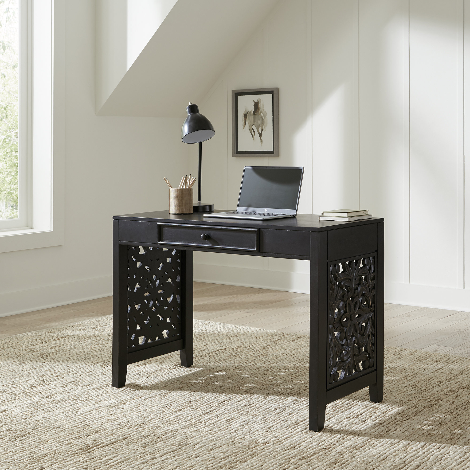 One Allium Way® Chouteau Accent Writing Desk | Wayfair