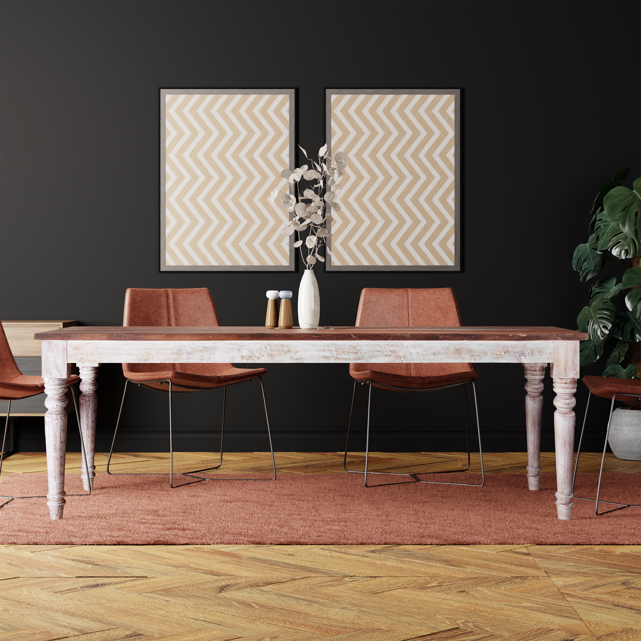 Rosalind Wheeler Vega 90" Dining Table By Rosalind Wheeler - Wayfair Canada