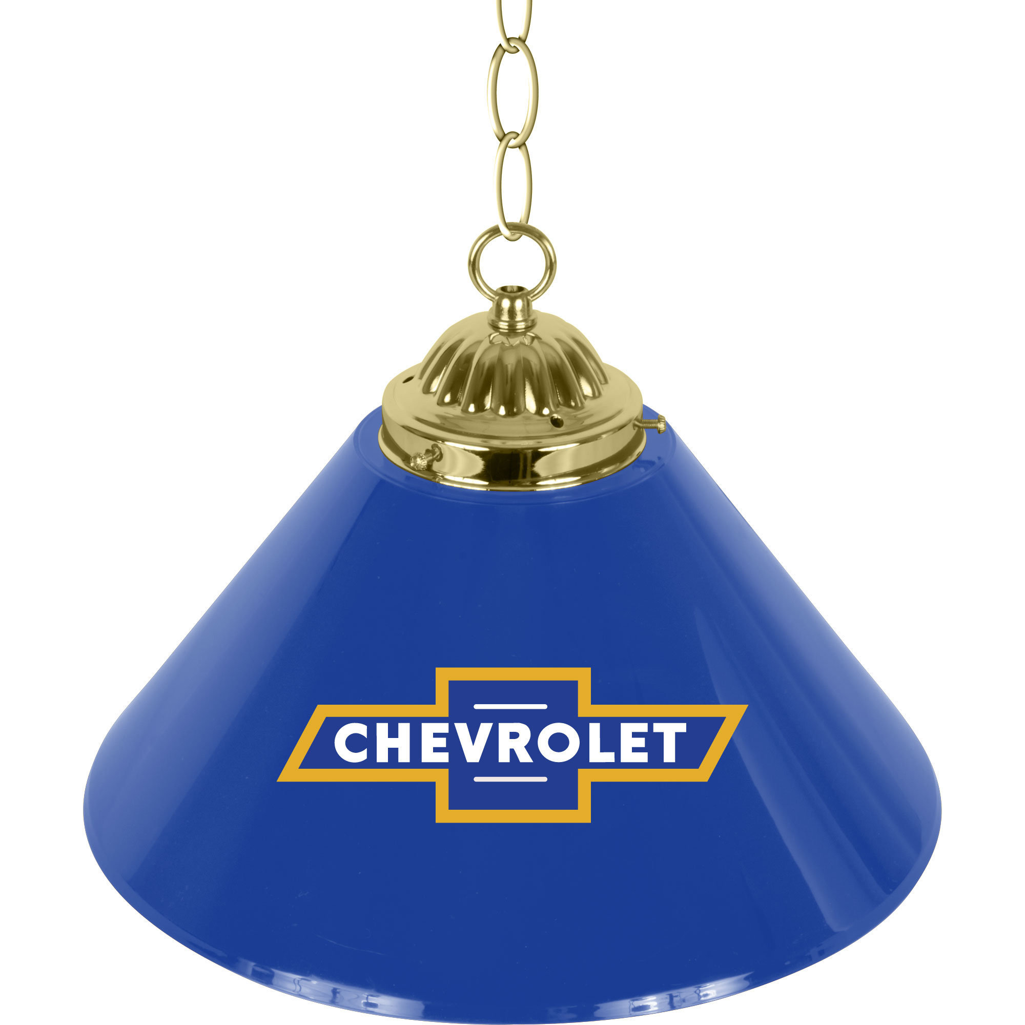 Trademark Global Chevy Racing 1-Light Pool Table Cone Pendant | Wayfair