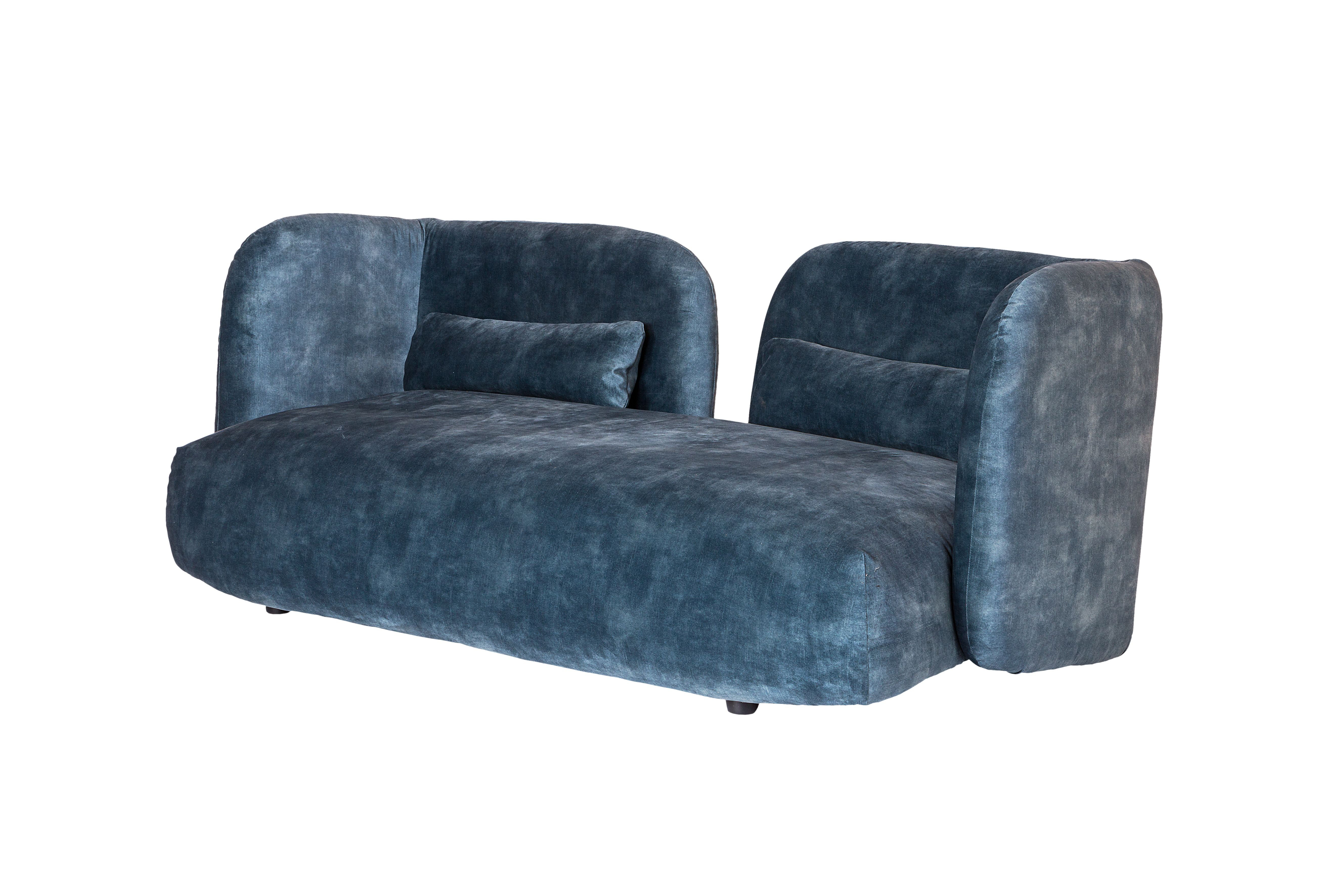 Mondo Fat-A 71" Velvet Round Arm Sofa | Perigold