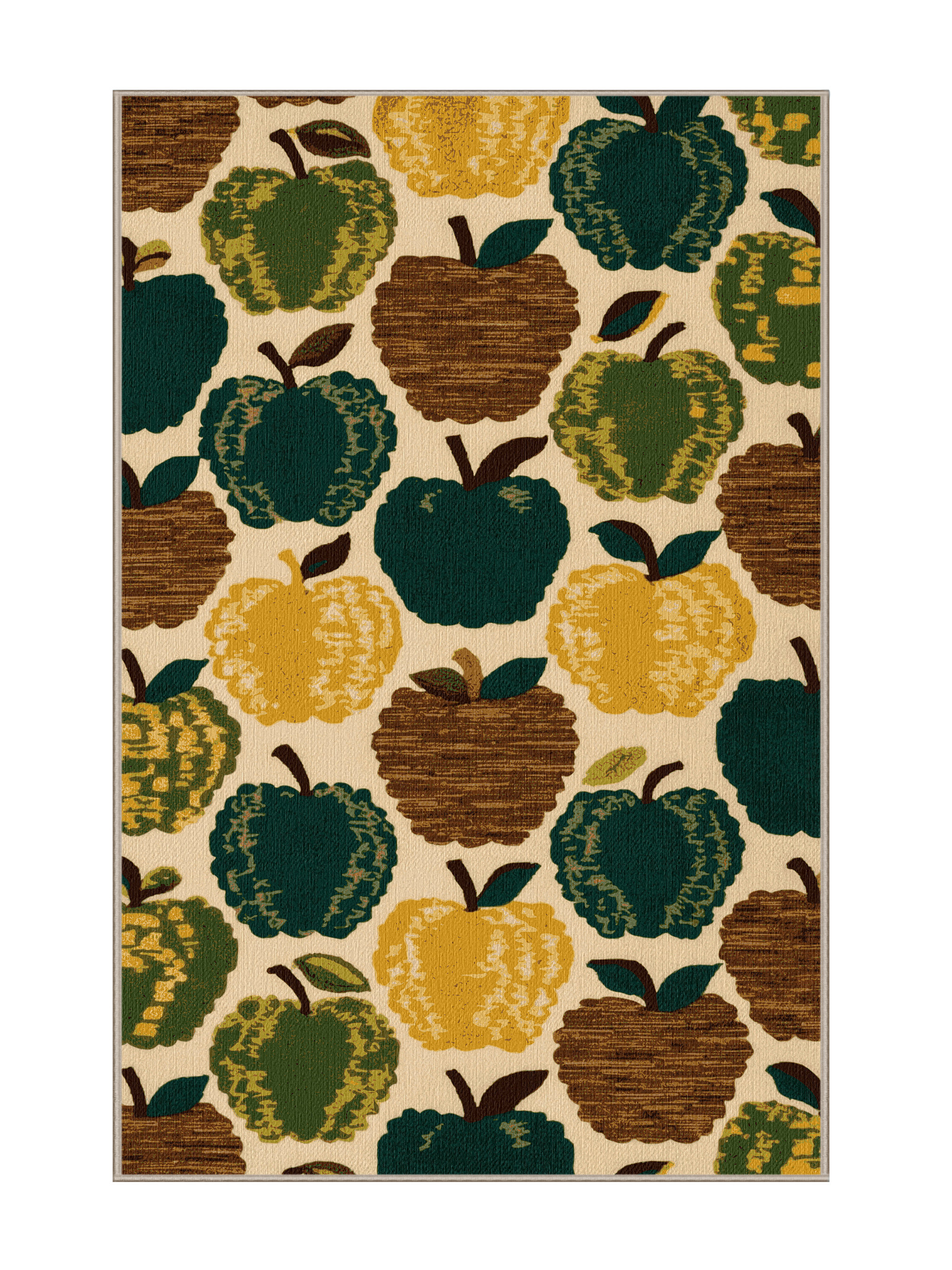 Ophelia & Co. Washable Sugar Apple Fruits Area Rug | Wayfair