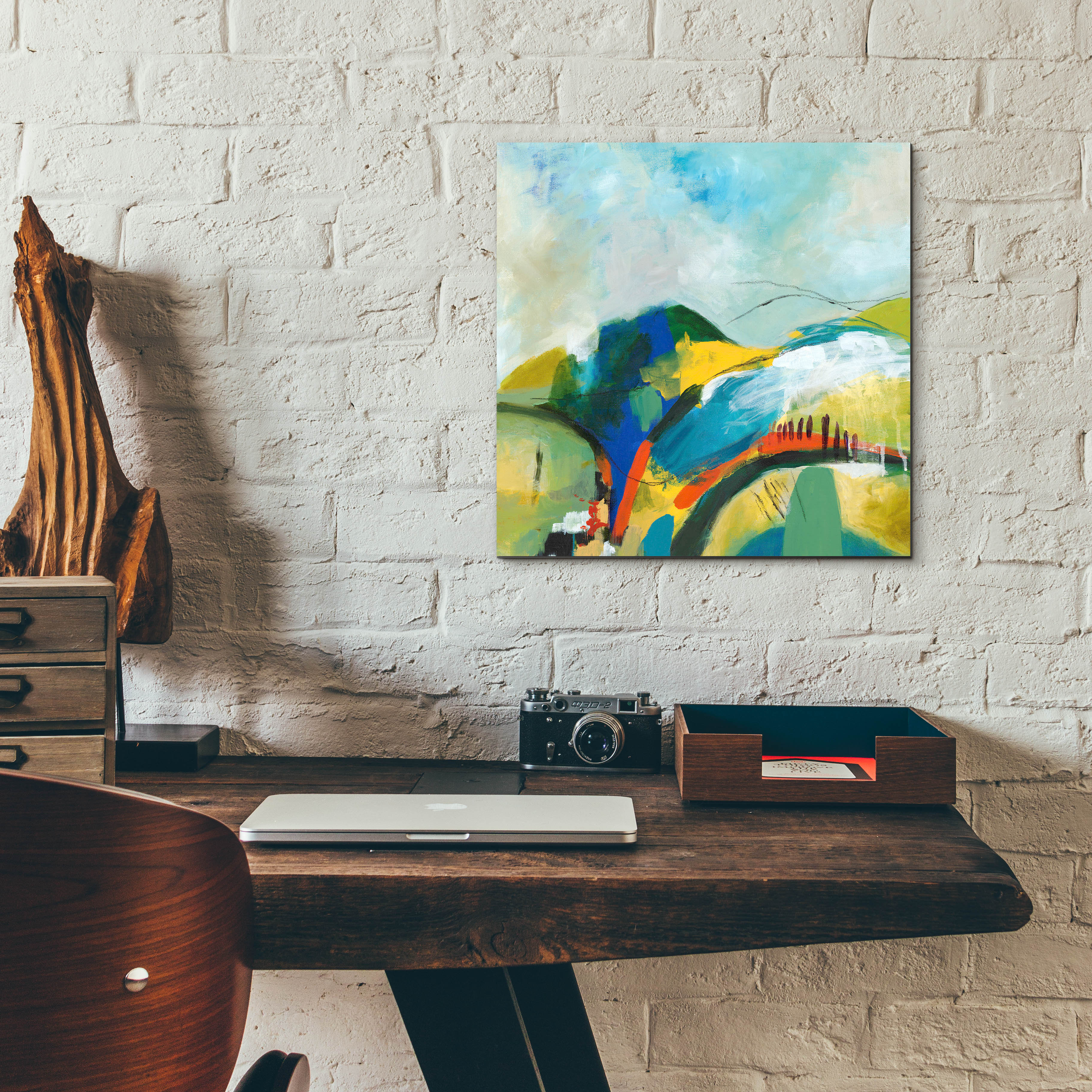 Epic Art 'Alpine No. 1' By Jan Weiss Acrylic Glass " Alpine No. 1 " by ...