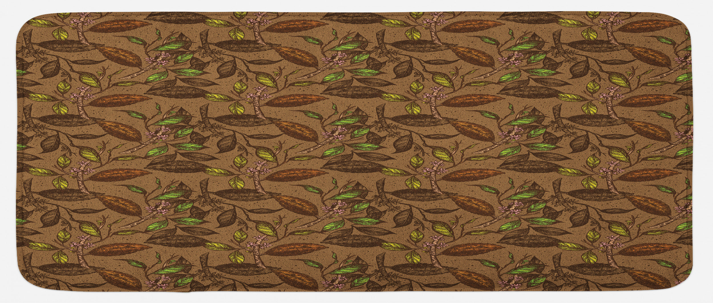 East Urban Home Cocoa Kitchen Mat | Wayfair
