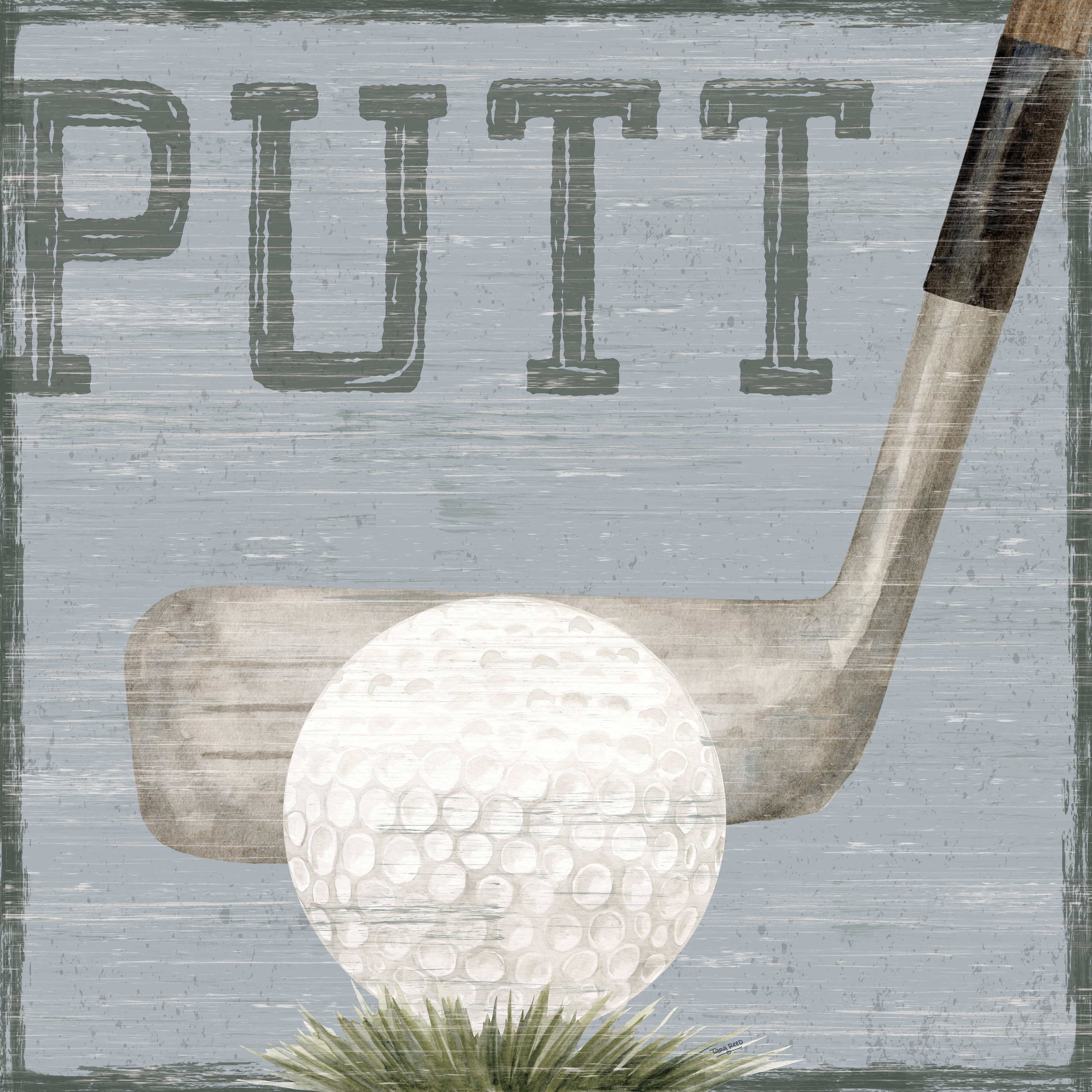 Winston Porter Ezara Golf Days Neutral VI-Putt On Canvas by Tara Reed ...