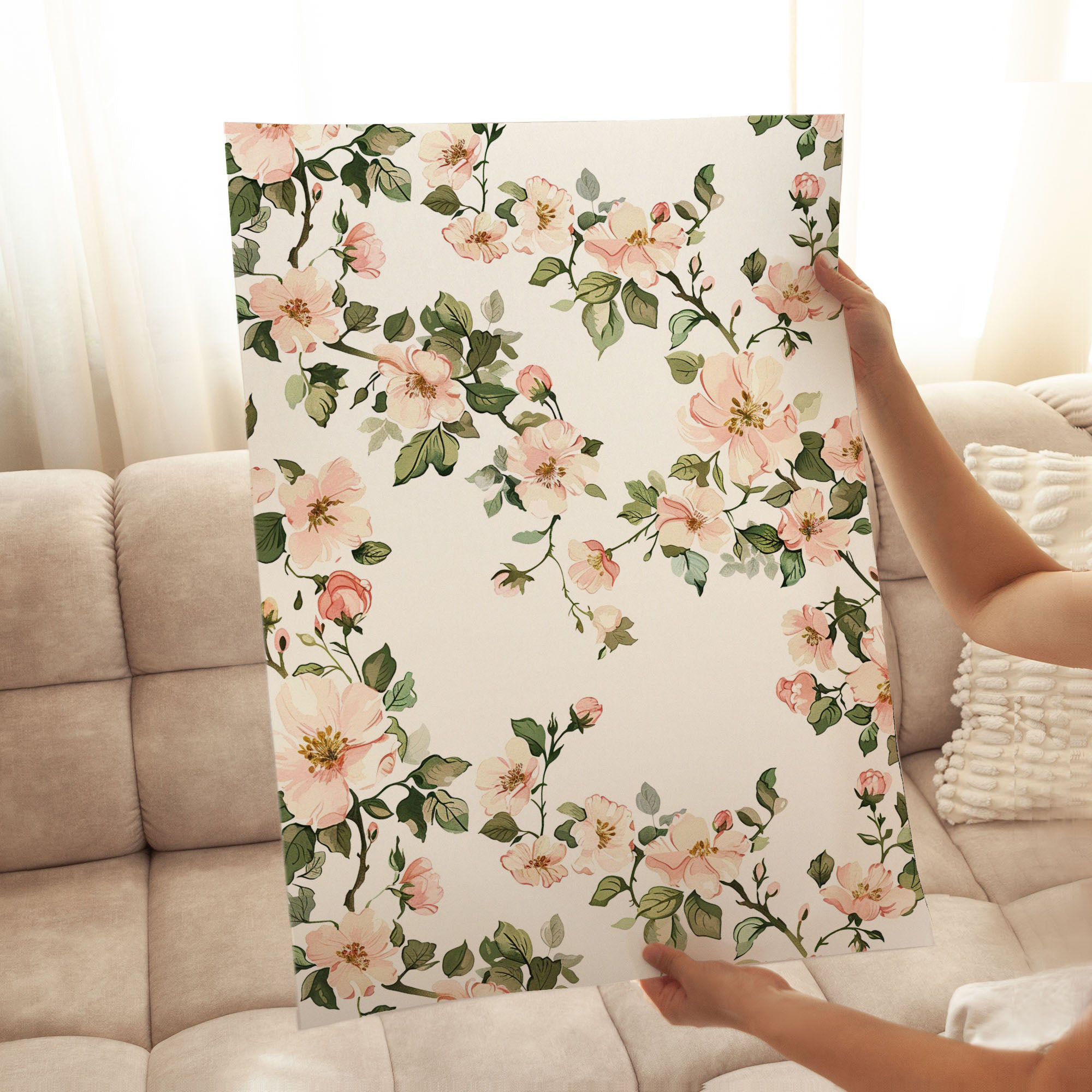 Winston Porter Floral Shaby Chic Flower Dreams VI Shabby Chic Unframed ...
