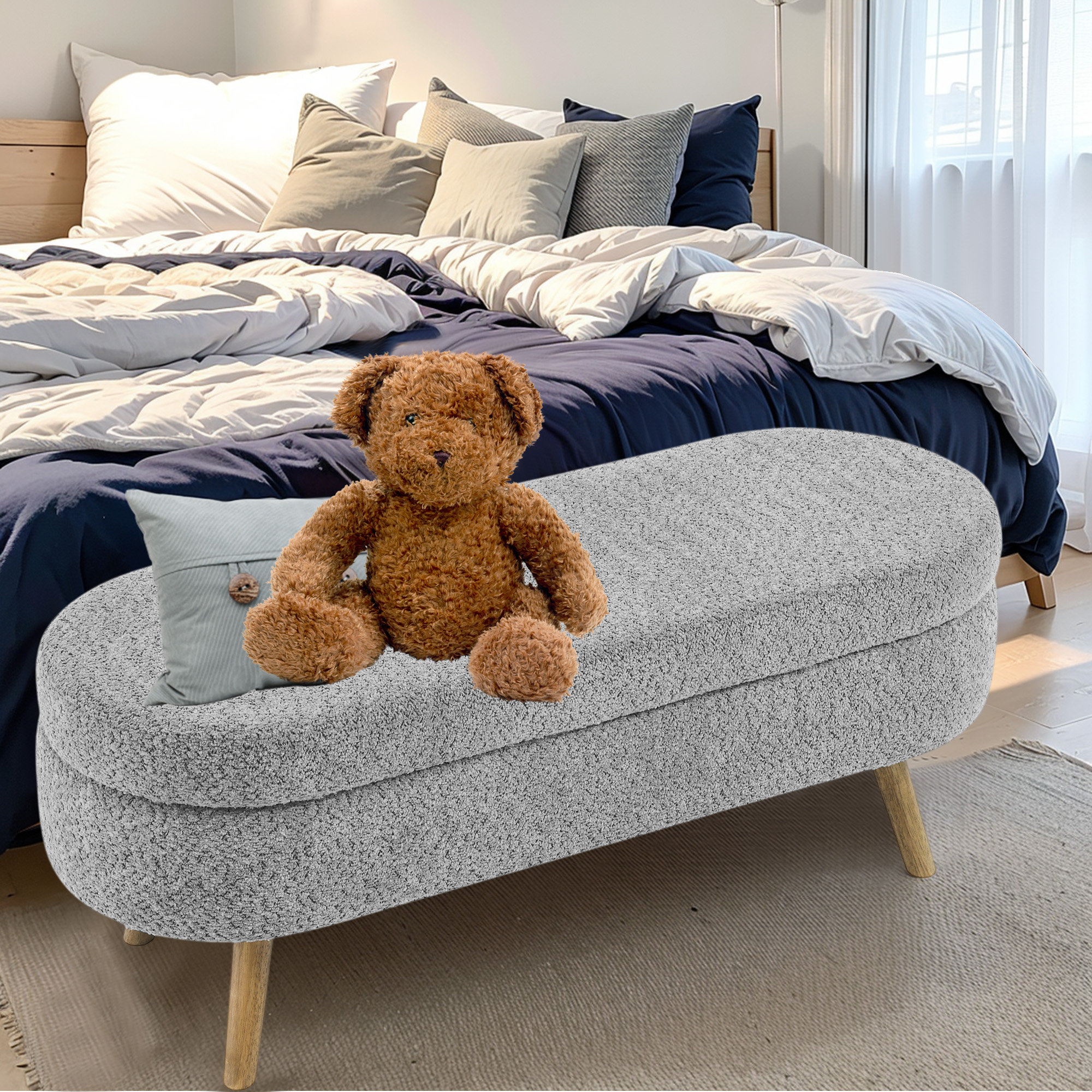 FindTechExpert Keymari Storage Bench | Wayfair