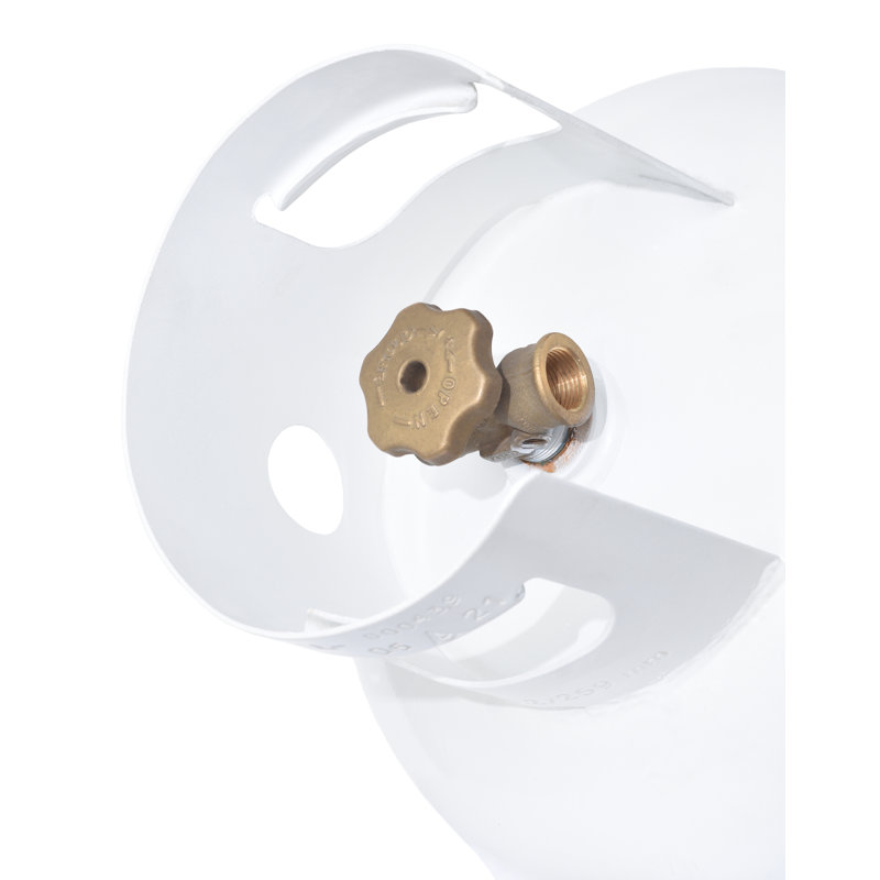 Flame King 60LB POL Steel Propane Tank LP Refillable Cylinder for RVs ...